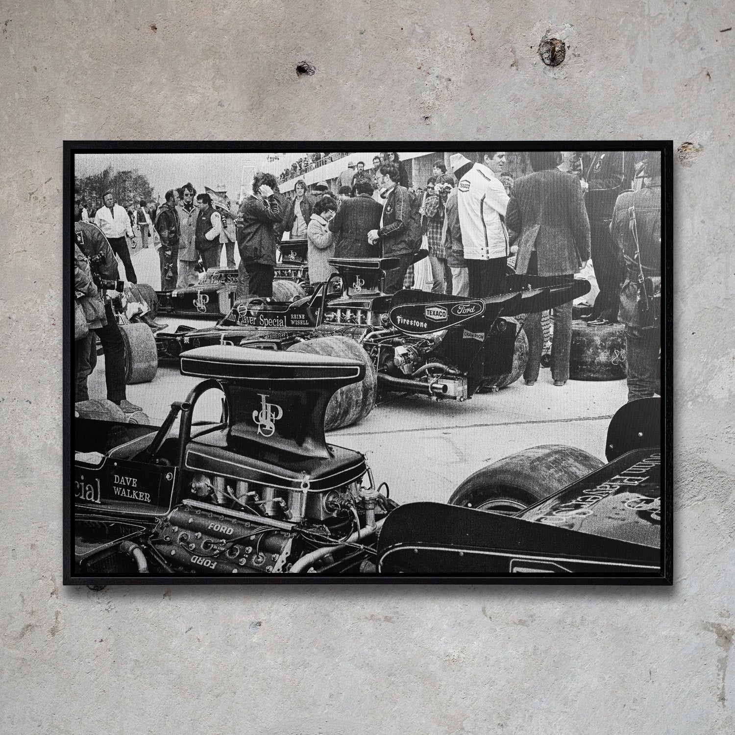 Framed Canvas Print "Ne Plus Ultra" by Richard Kelley | Automobilist