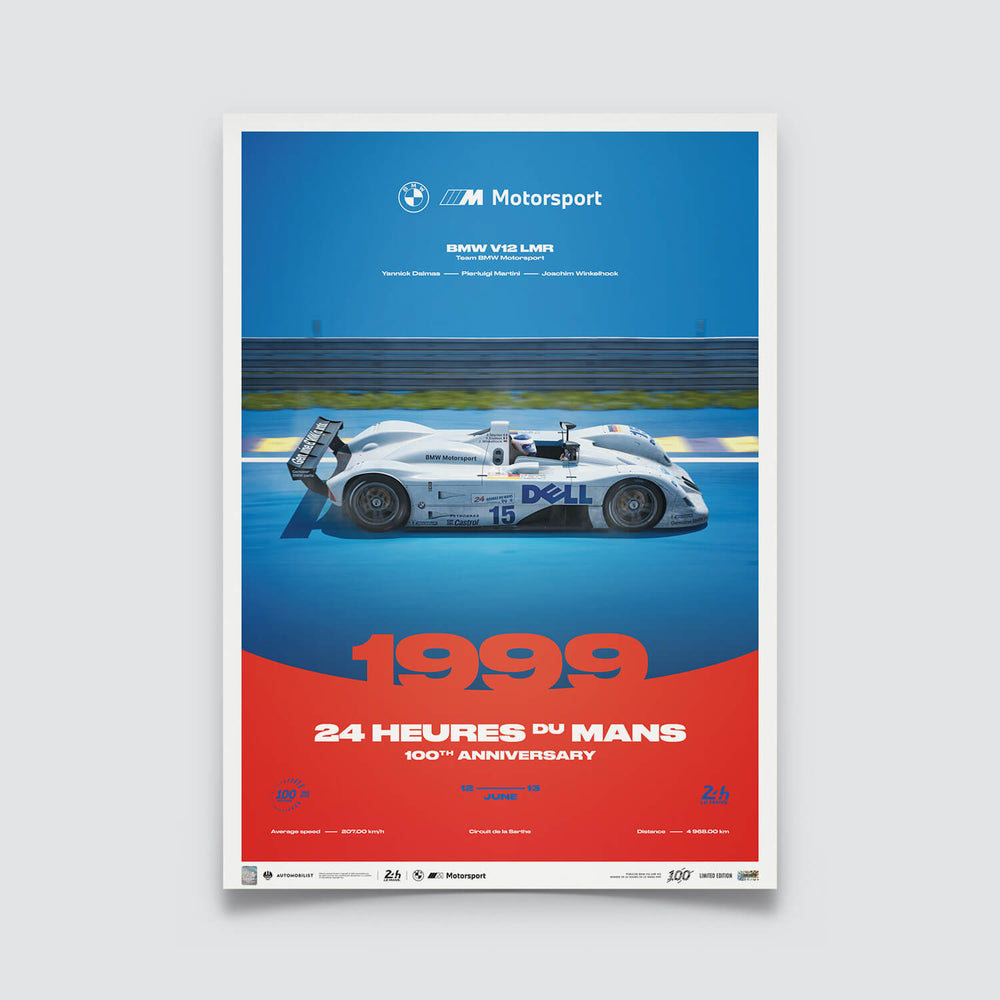 1987 BMW E30 M3 DTM | BMW Art Car Series | BMW M Poster | Automobilist