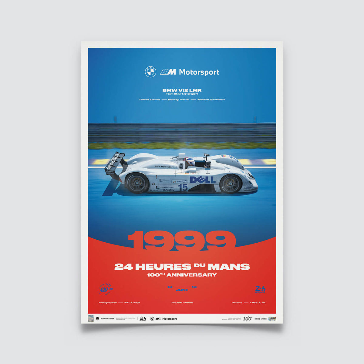 1987 BMW E30 M3 DTM | BMW Art Car Series | BMW M Poster | Automobilist