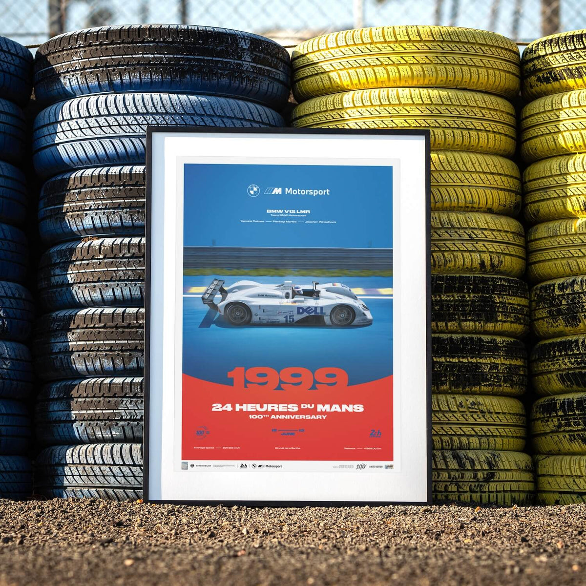 BMW V12 LMR - 24h Le Mans - 100th Anniversary - 1999 | Unique Numbers ...