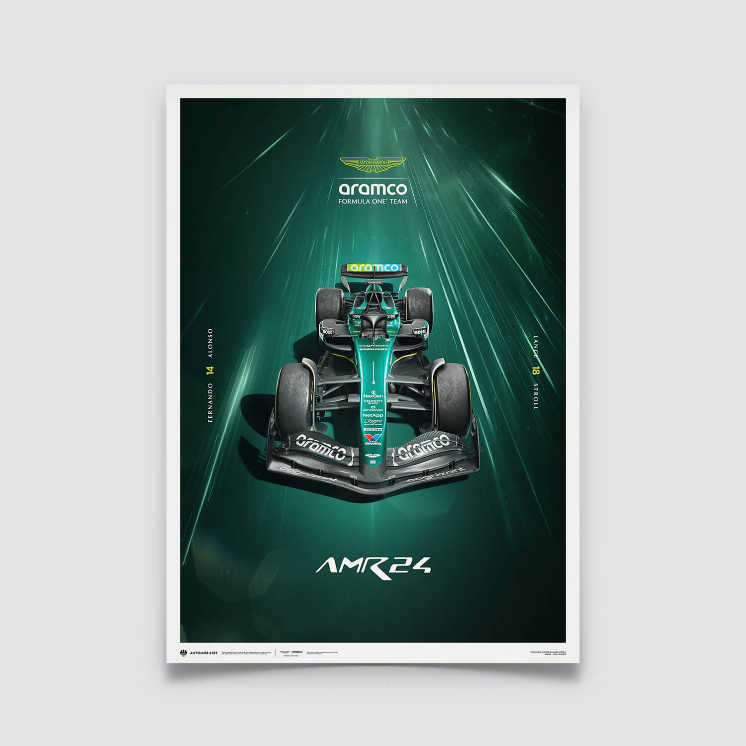Aston Martin Aramco Formula One® Team AMR24 | 2024 Hyper-Focus ...