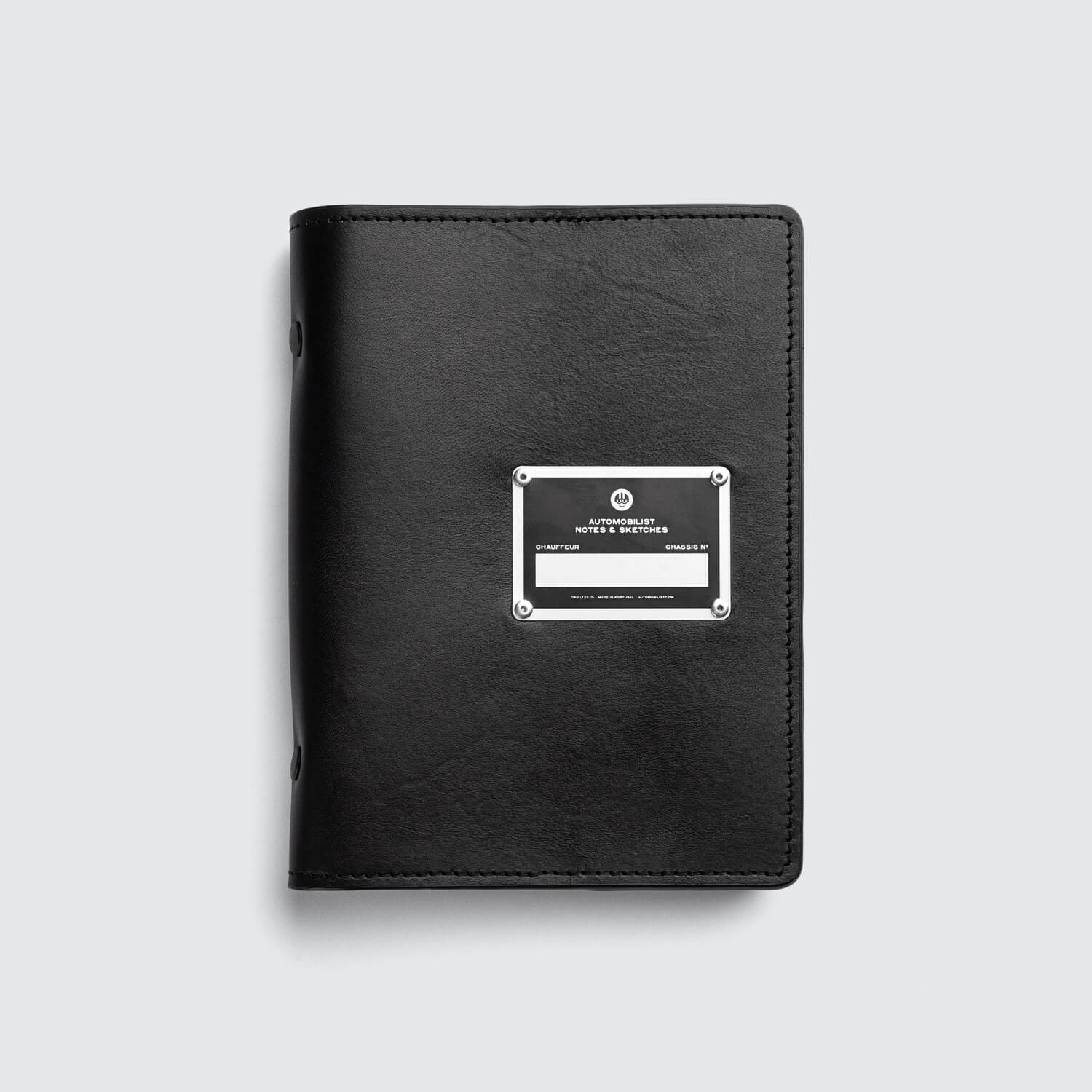 Leather Notebook - Automobilist - Black | Automobilist