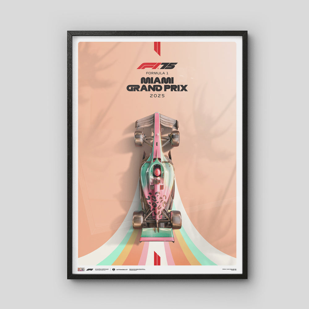 FORMULA 1 MIAMI GRAND PRIX 2025 | Official Event Poster | Automobilist
