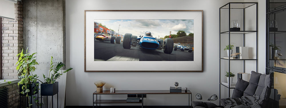 Signed by Sir Jackie Stewart | The Scot's Italian Job | Fine Art Print ...