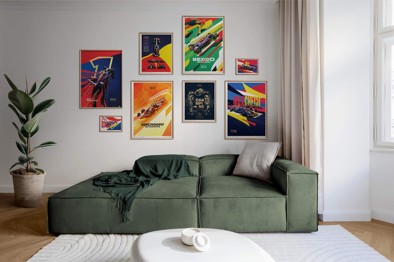 Gallery Wall - Oracle Red Bull Racing | Automobilist Gallery Wall - Oracle Red Bull Racing | Automobilist