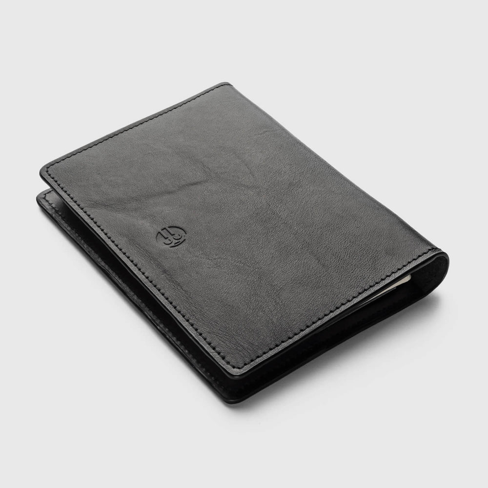Leather Notebook | James Hunt Black | James Hunt Accessory | Automobilist