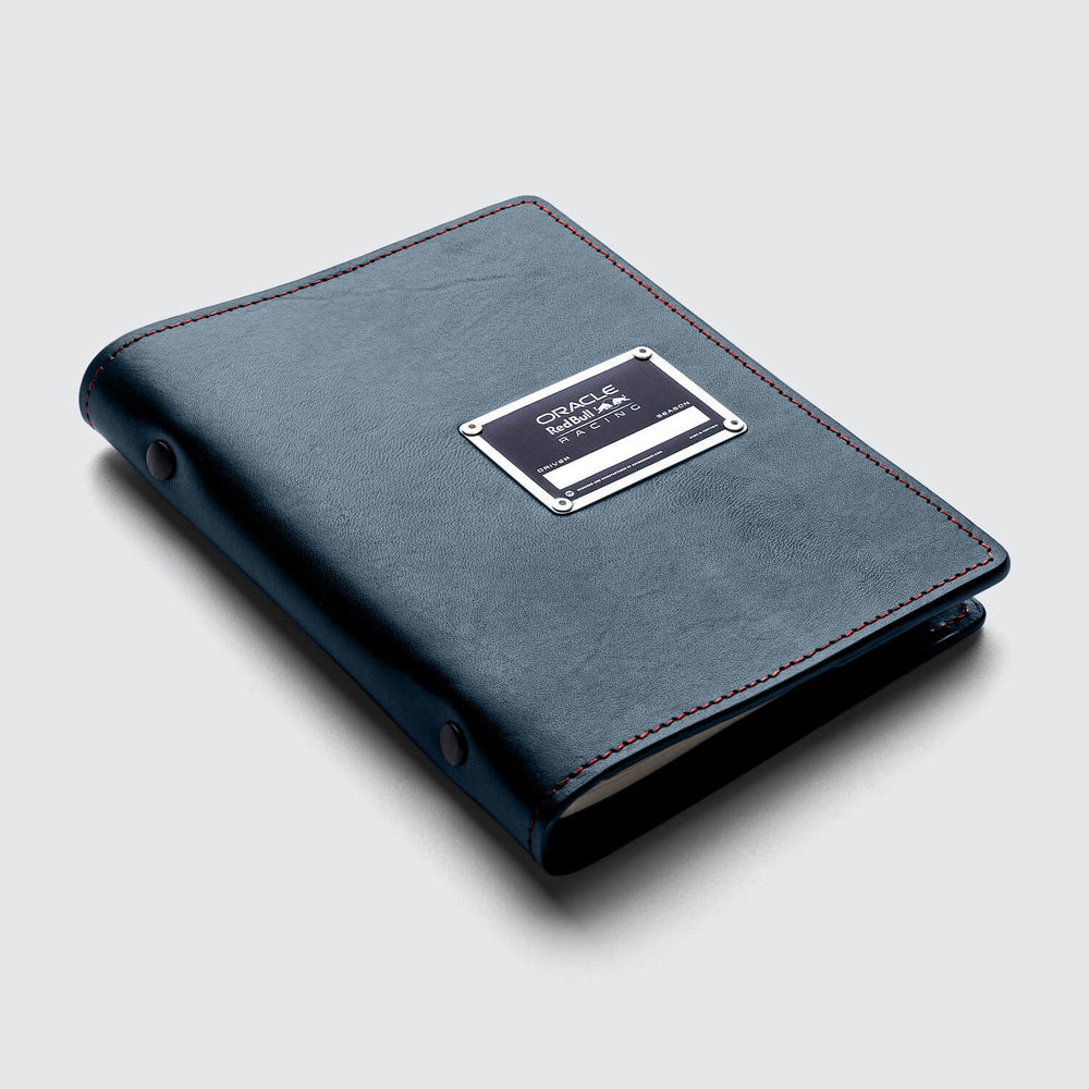 Leather Notebook | Oracle Red Bull Racing Blue | Red Bull Accessory ...