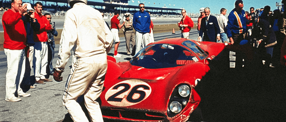 My Childhood Champion | 1967 Ferrari 412P Daytona | Ferrari Fine Art ...
