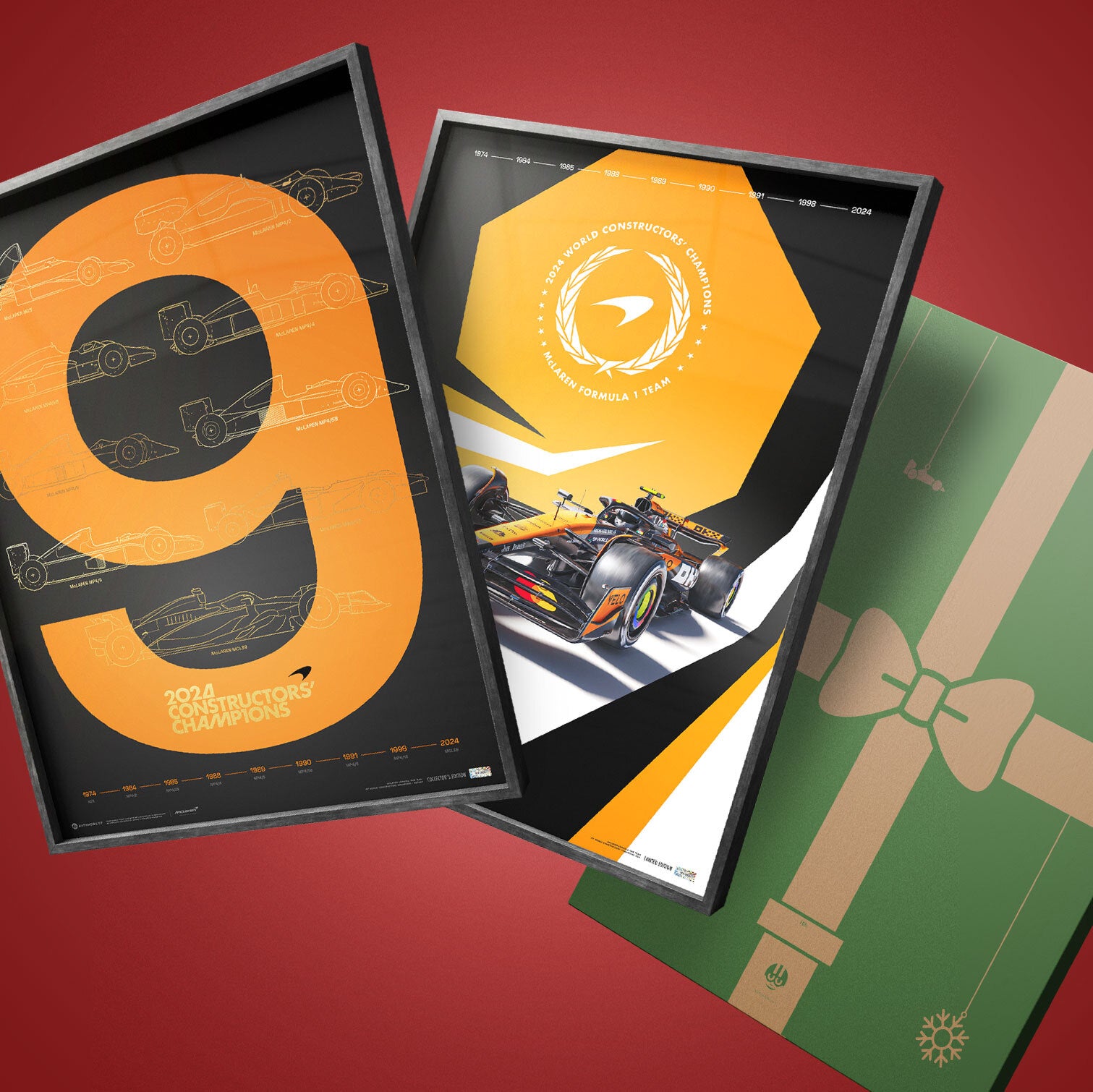 Set of 2 framed posters - McLaren Formula 1 Team - F1® World ...