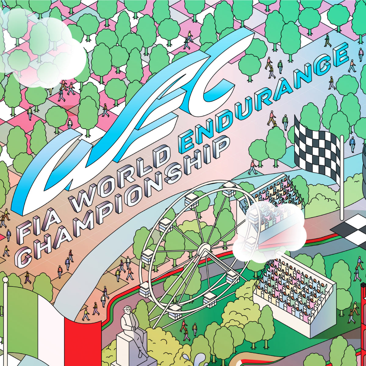 FIA WEC 2025 | 6 Hours of Imola | Official Event Poster | Automobilist