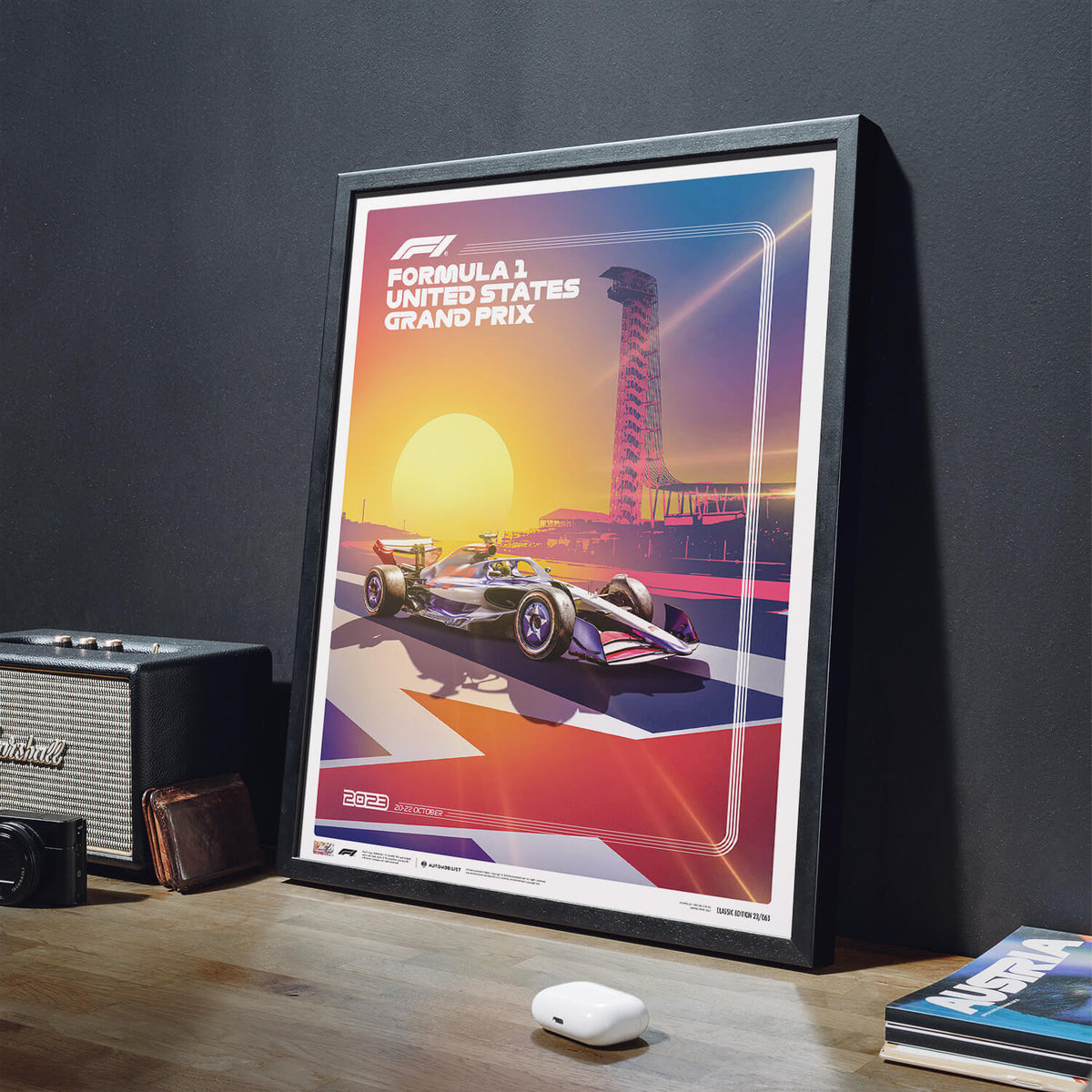 United States Grand Prix | 2023 Formula 1 | Grand Prix Poster ...
