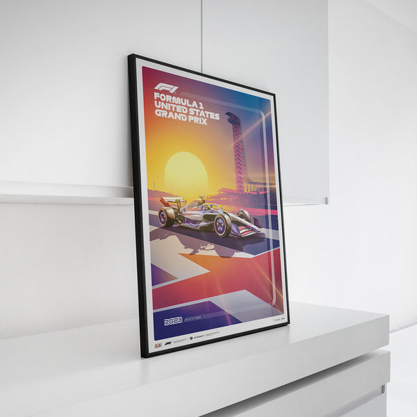 United States Grand Prix | 2023 Formula 1 | Grand Prix Poster ...