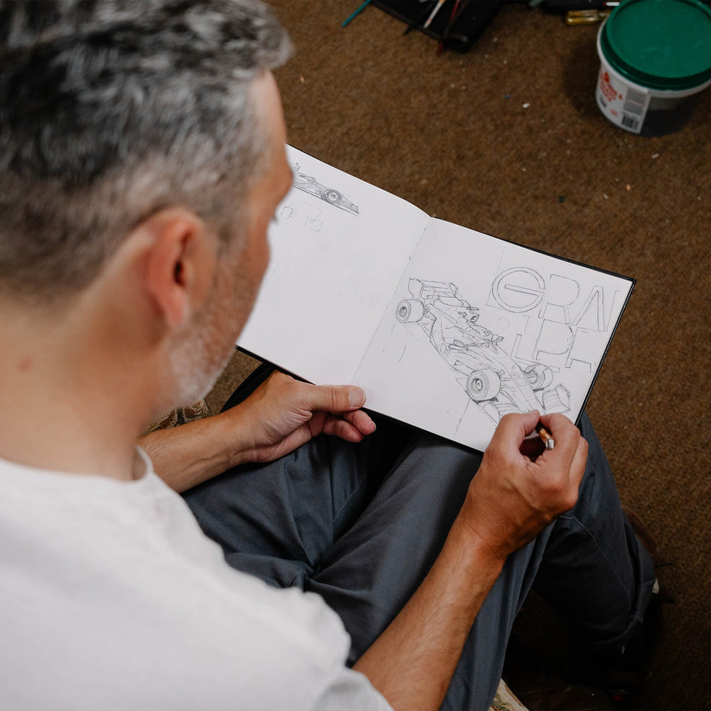 Silverstone Edition | Gavin Renshaw Artist Series | Formula 1 Poster ...