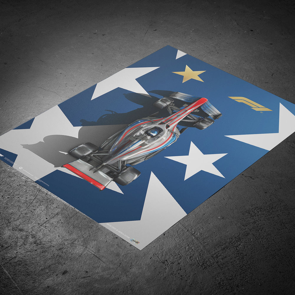 American Tribute | 2024 Formula 1 | Collector’s Edition Poster ...