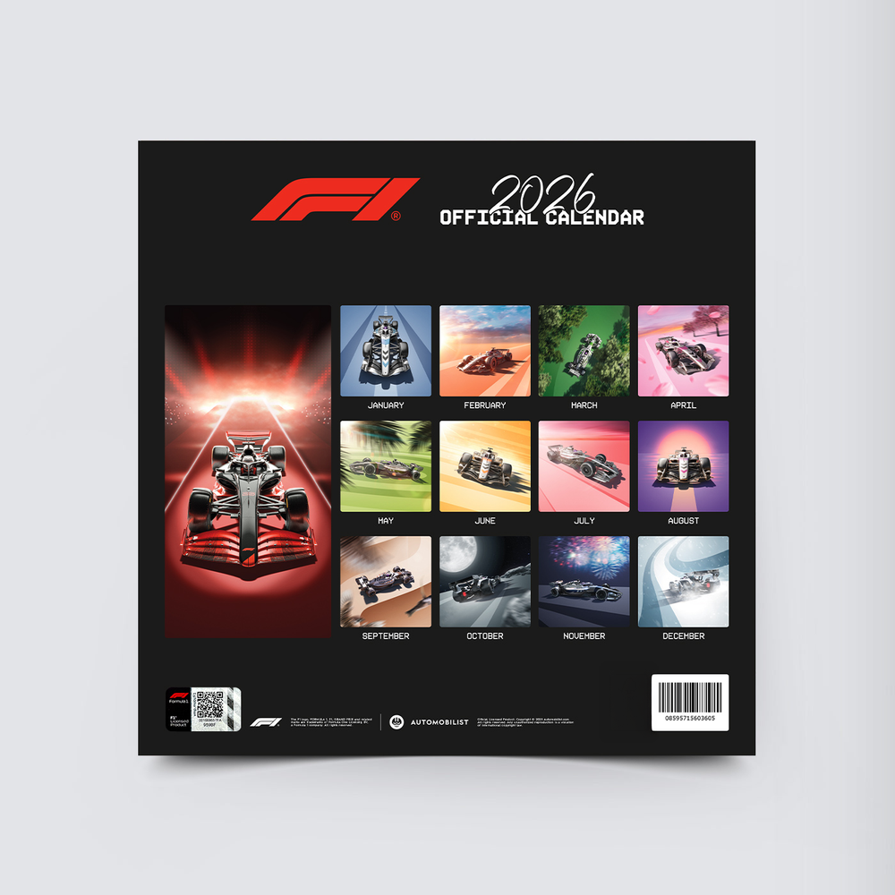 Formula 1® Official Calendar - 2026 | Automobilist