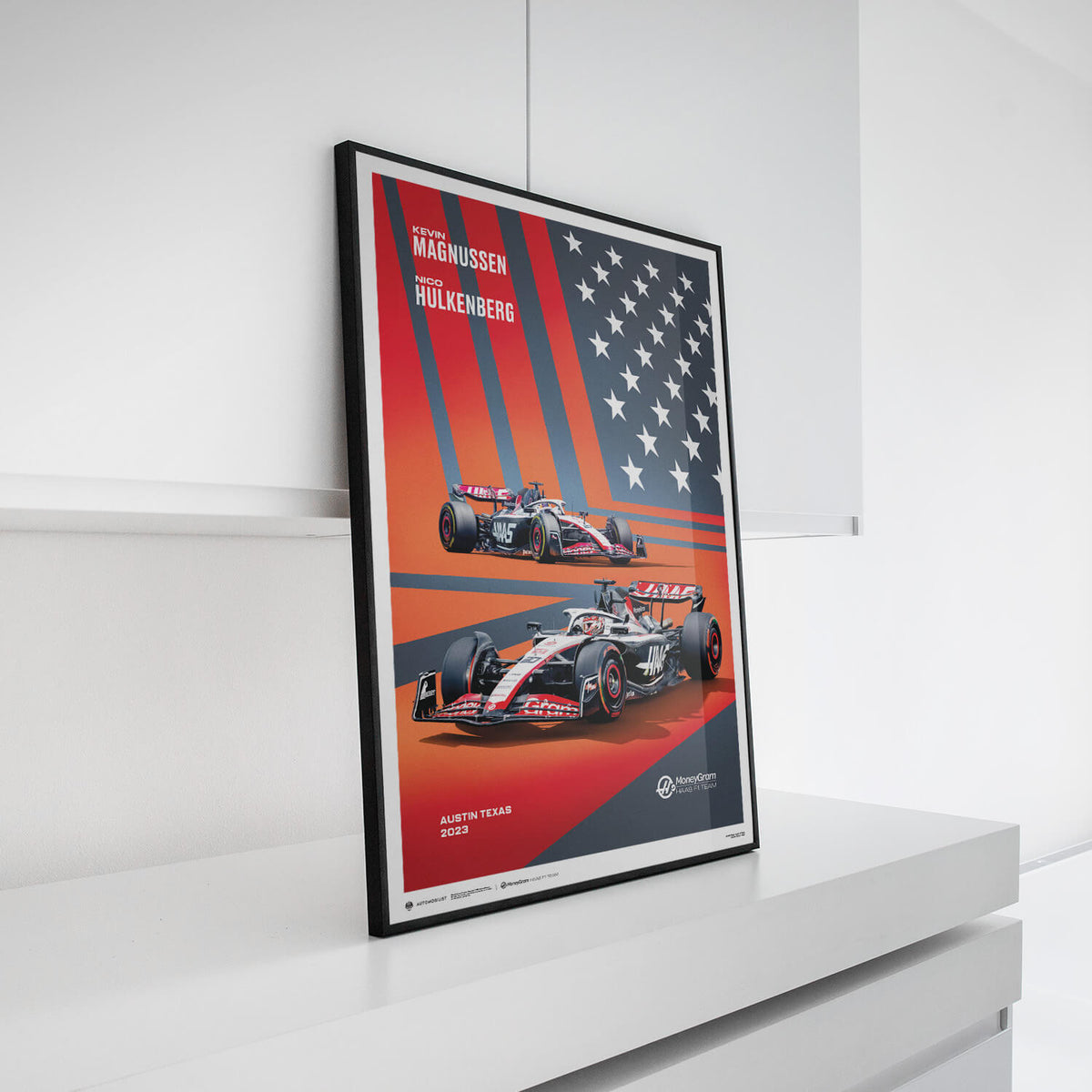 MoneyGram Haas F1 Team | 2023 United States Grand Prix | Haas Poster ...