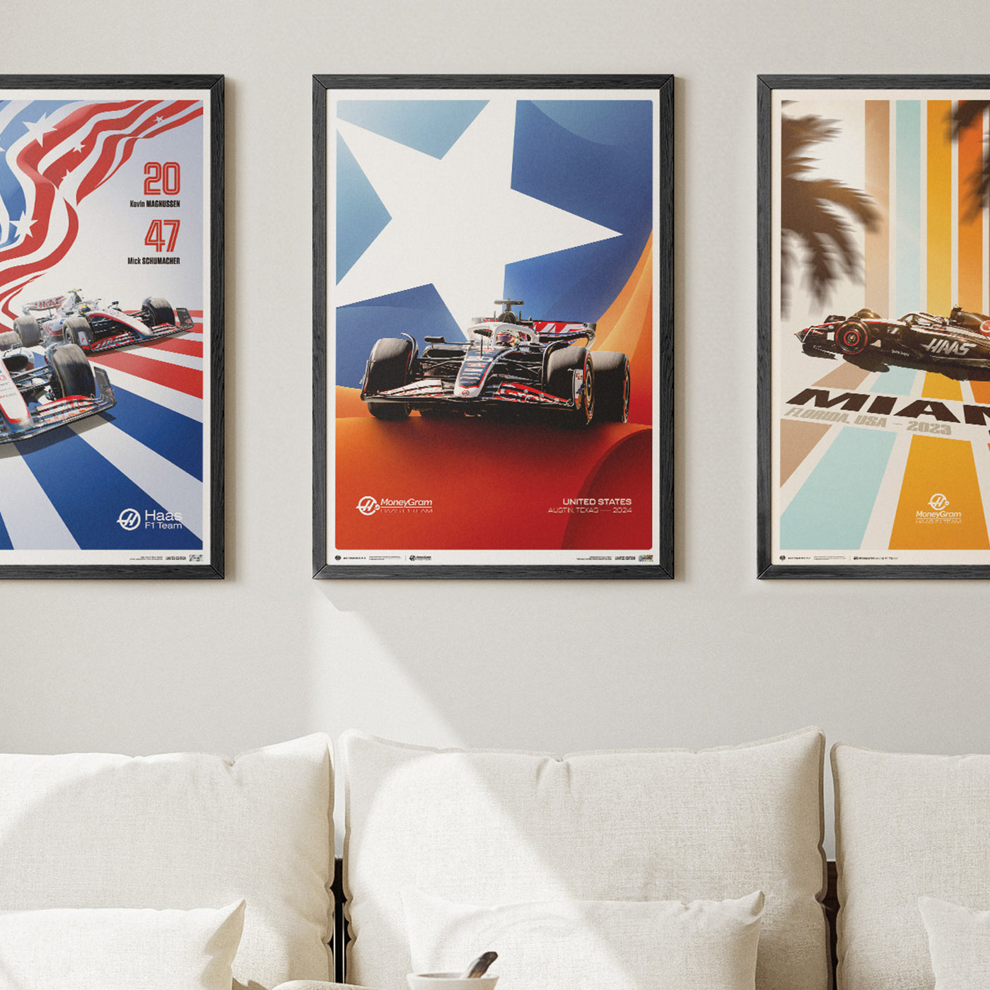 MoneyGram Haas F1 Team 2024 | Austin Texas Grand Prix | Haas Poster ...