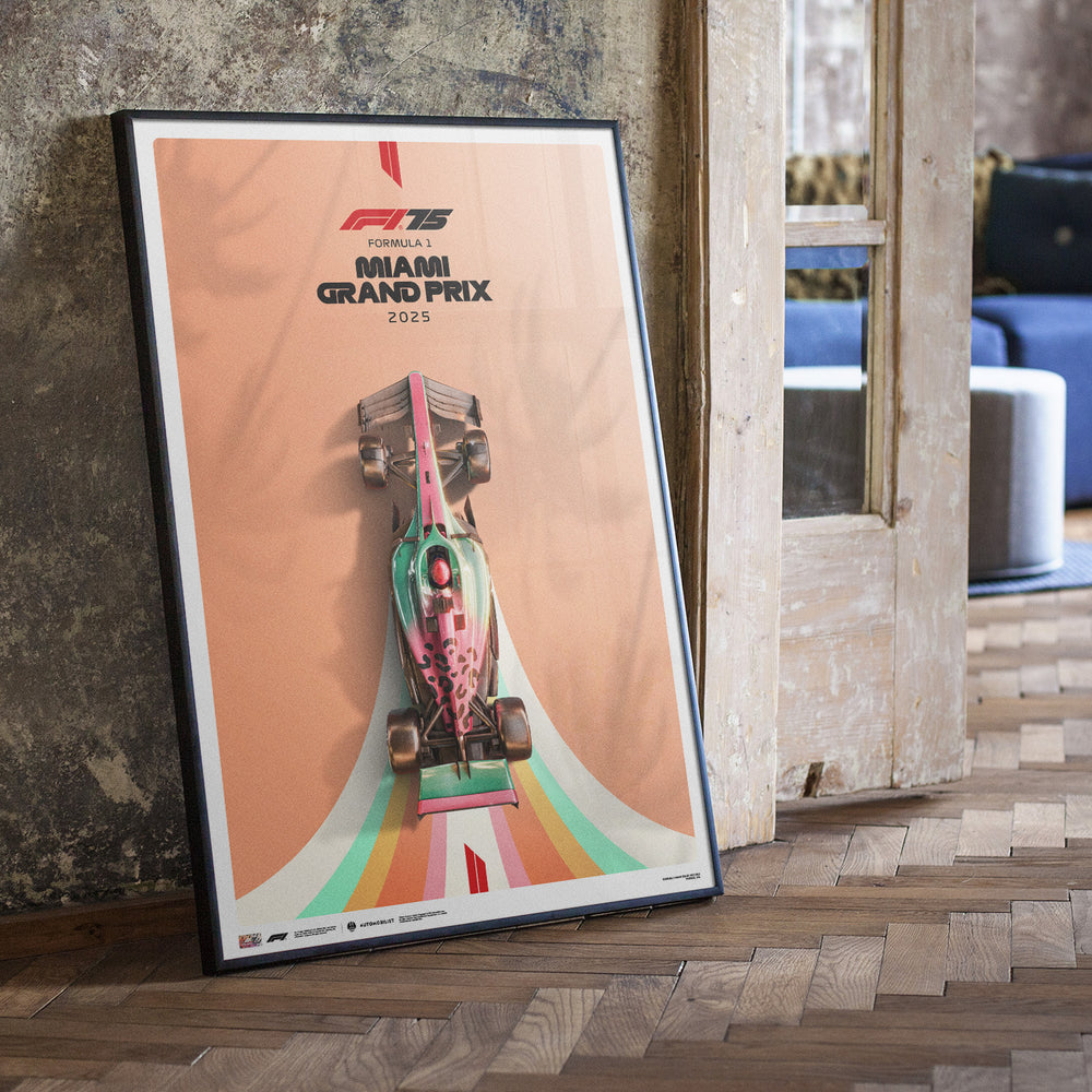 FORMULA 1 MIAMI GRAND PRIX 2025 | Official Event Poster | Automobilist