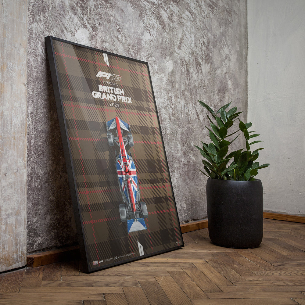FORMULA 1 BRITISH GRAND PRIX 2025 | Official Event Poster | Automobilist