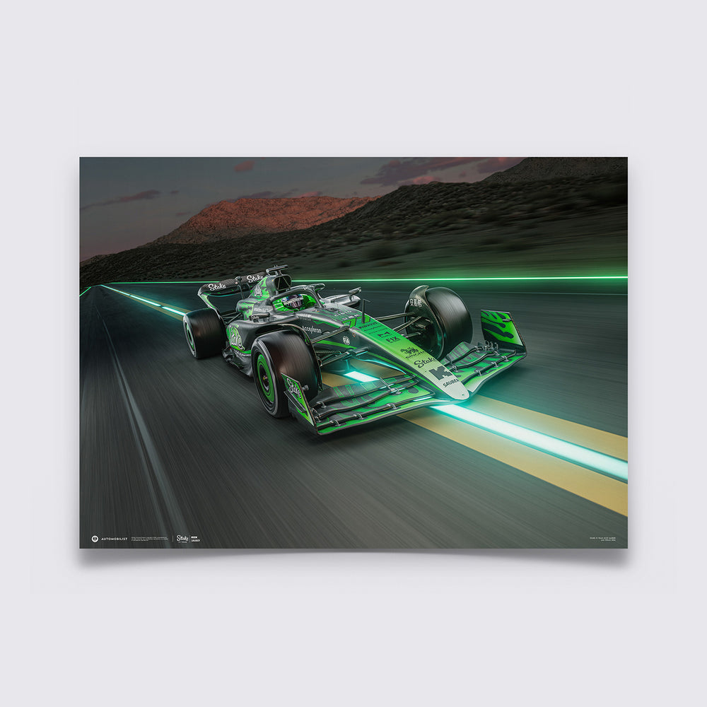 Stake F1 Team Kick Sauber - Las Vegas 2024 | Poster | Automobilist