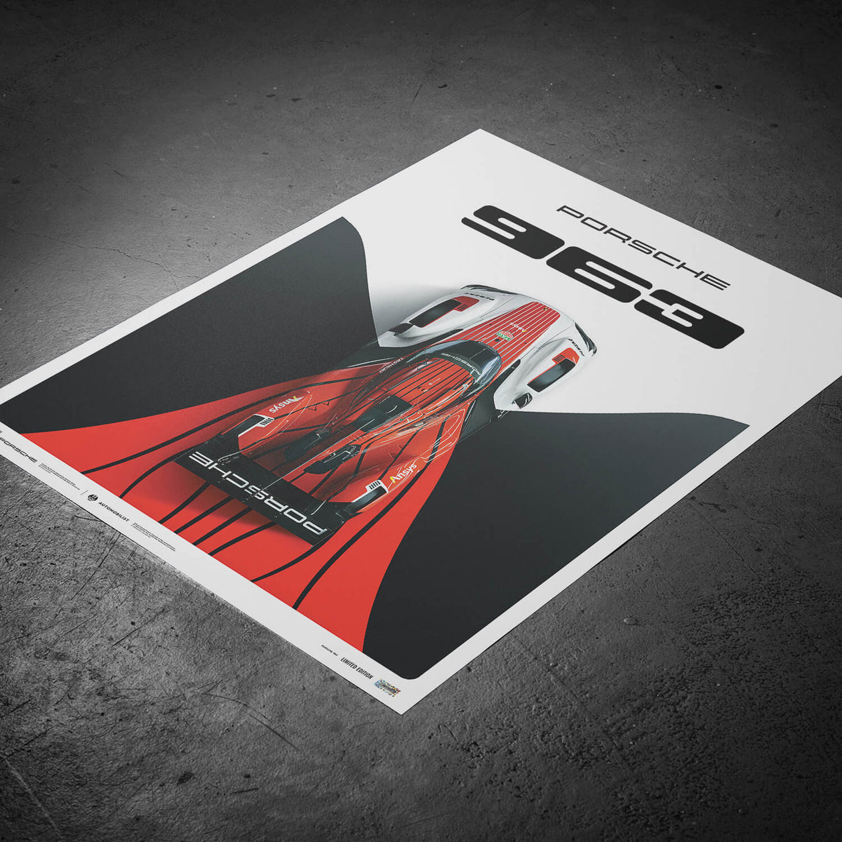 Porsche 963 | 2024 | Porsche Poster | Automobilist