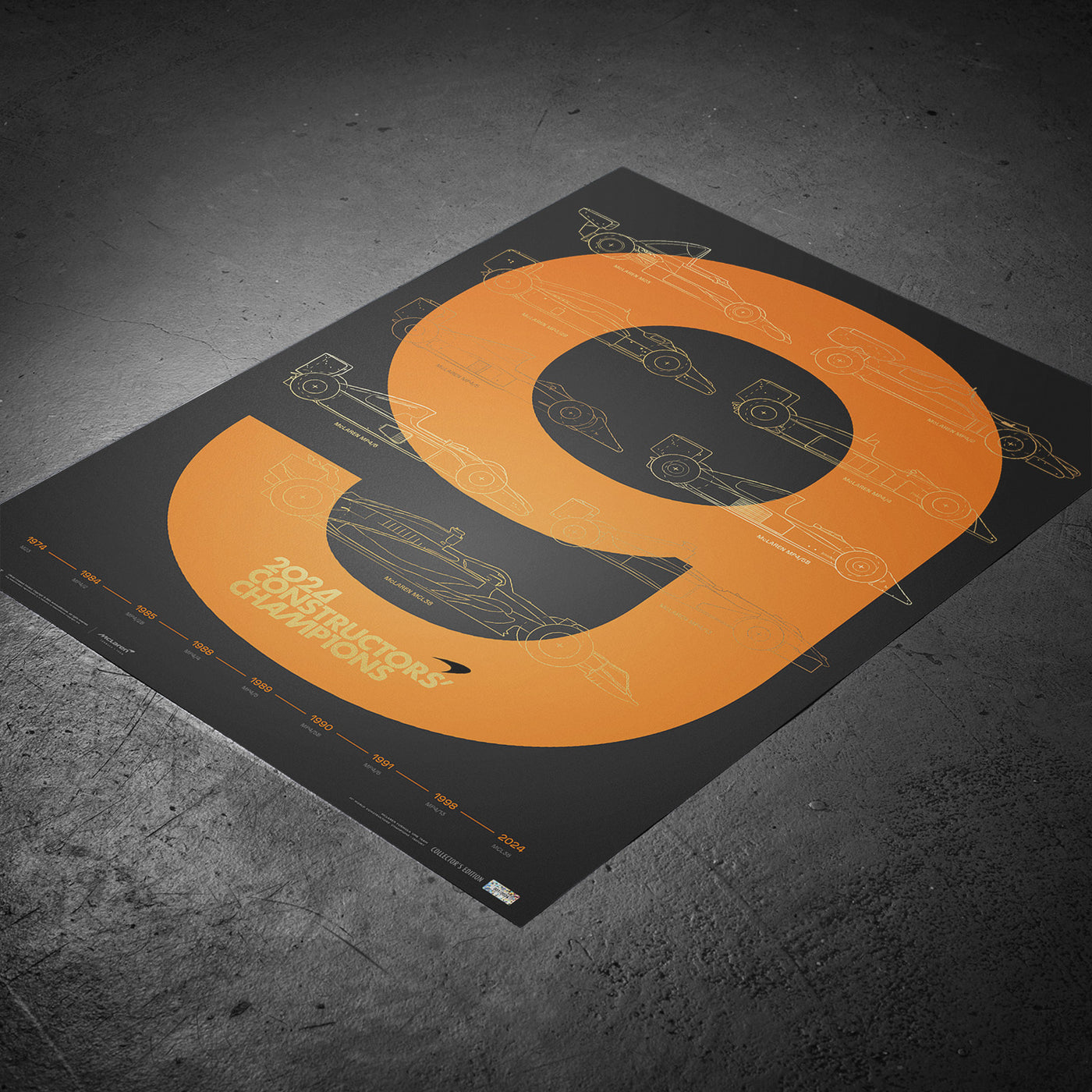 Set of 2 framed posters - McLaren Formula 1 Team - F1® World ...