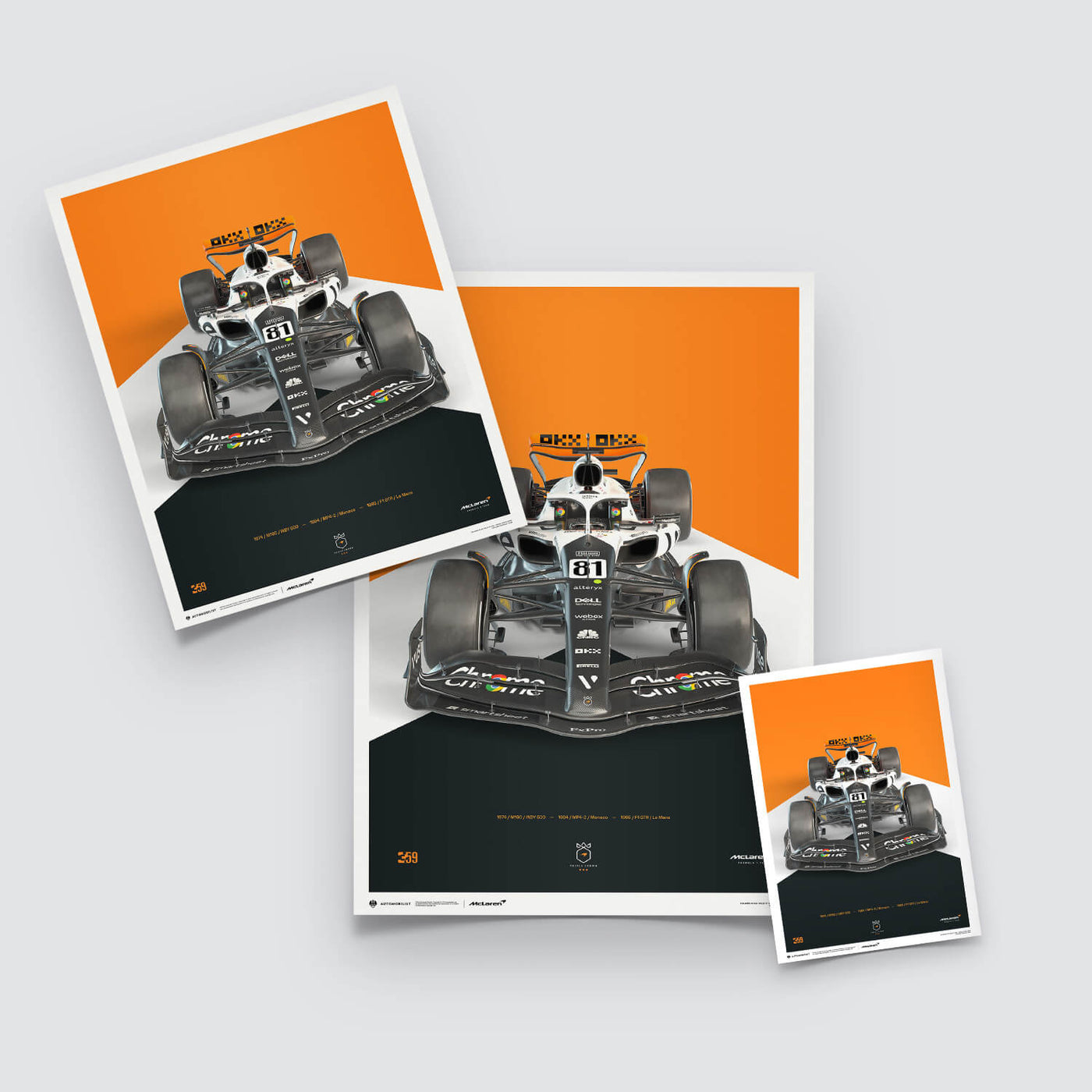 Oscar Piastri | 2023 The Triple Crown Livery 60th Anniversary | McLaren ...