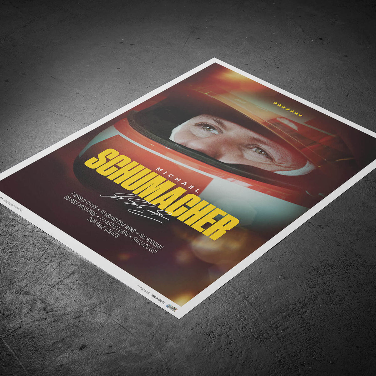 Michael Schumacher - Keep Fighting - 2023 | Unique Numbers