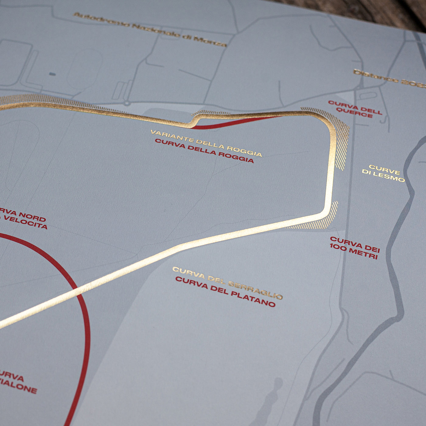 Monza Circuit | Track Evolution The Temple of Speed | Track Poster ...