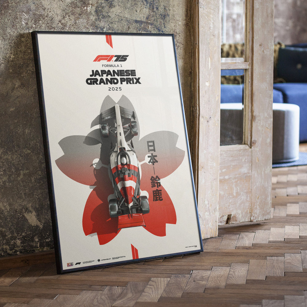 FORMULA 1 JAPANESE GRAND PRIX 2025 | Official Event Poster | Automobilist