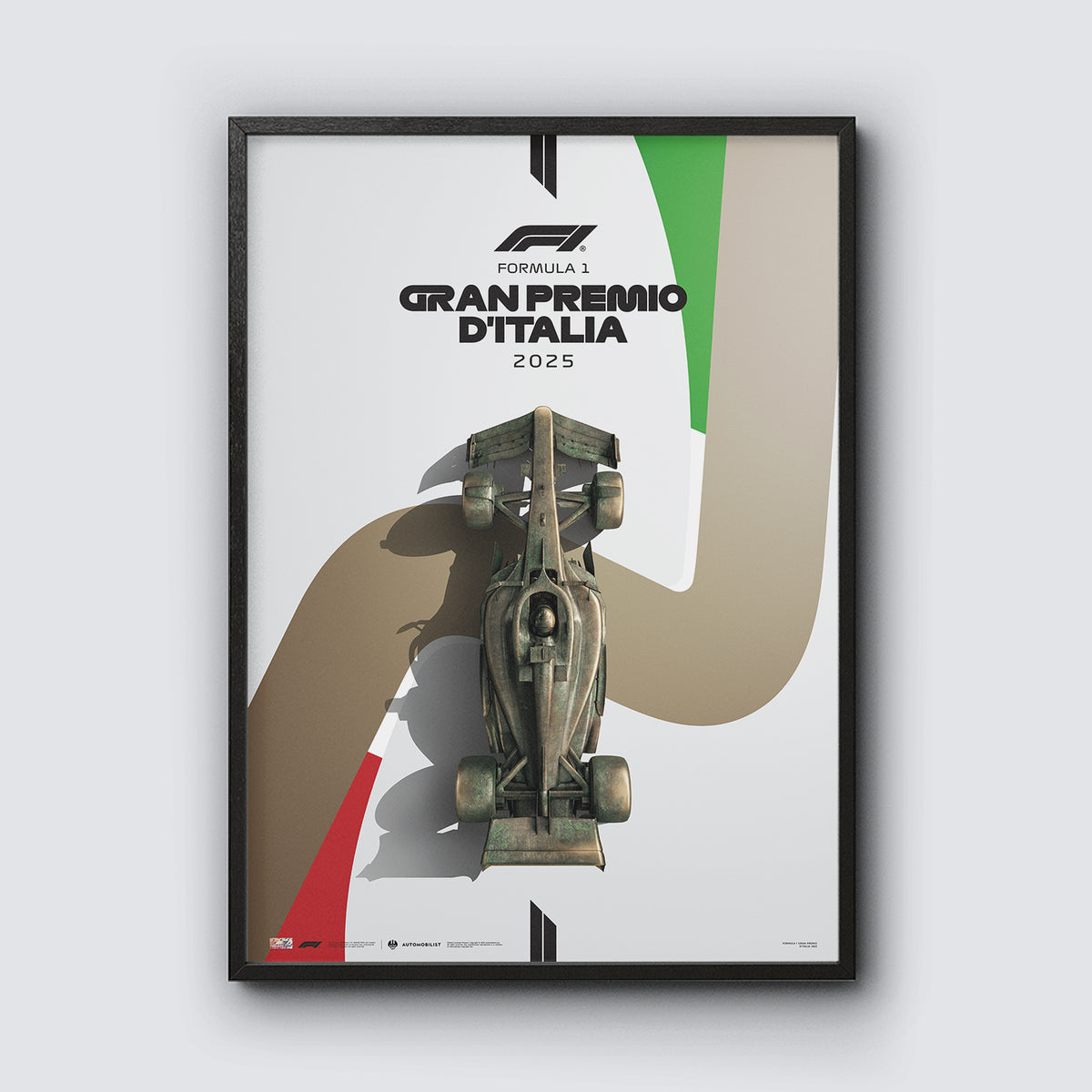 FORMULA 1 GRAN PREMIO D’ITALIA 2025 | Official Event Poster | Automobilist