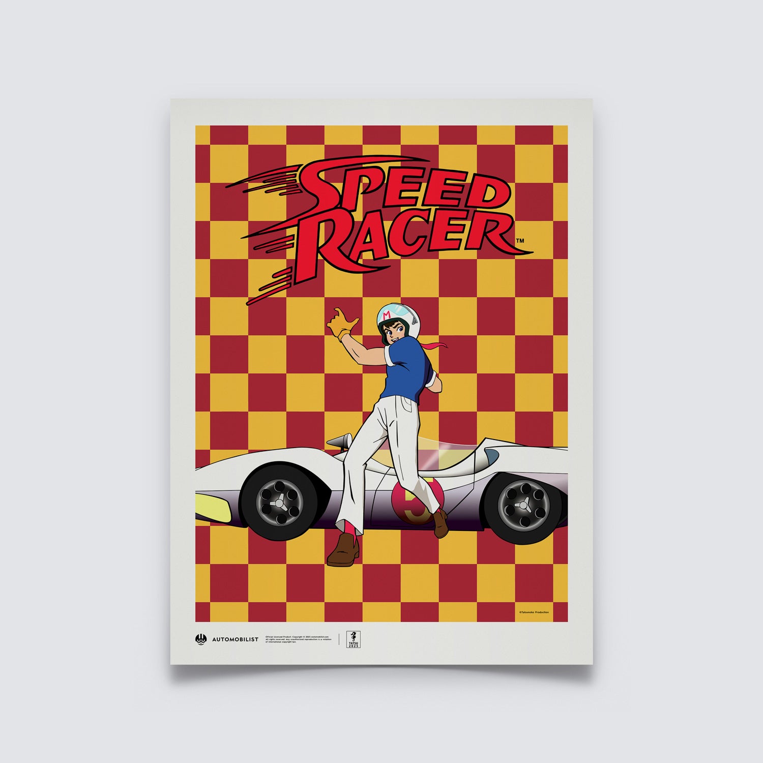 Speed Racer | Hero Stance with the Mach 5 | Official Poster | Automobilist