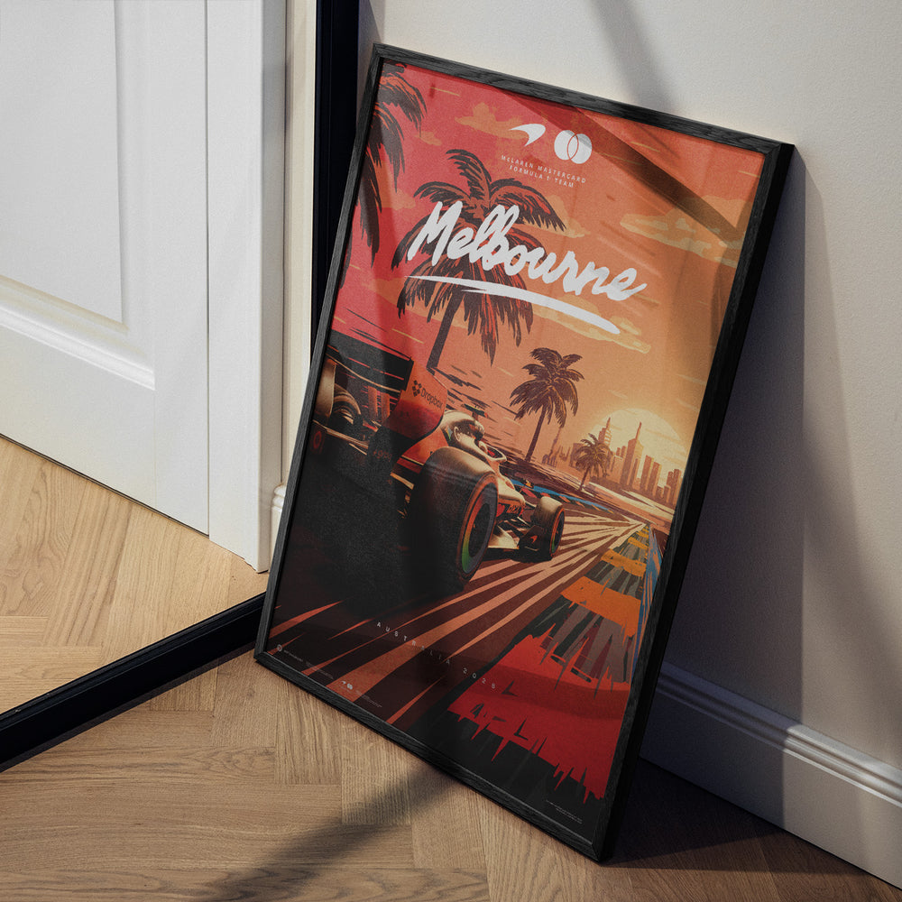 McLaren Mastercard Formula 1® Team | Melbourne 2026 | Official Poster ...