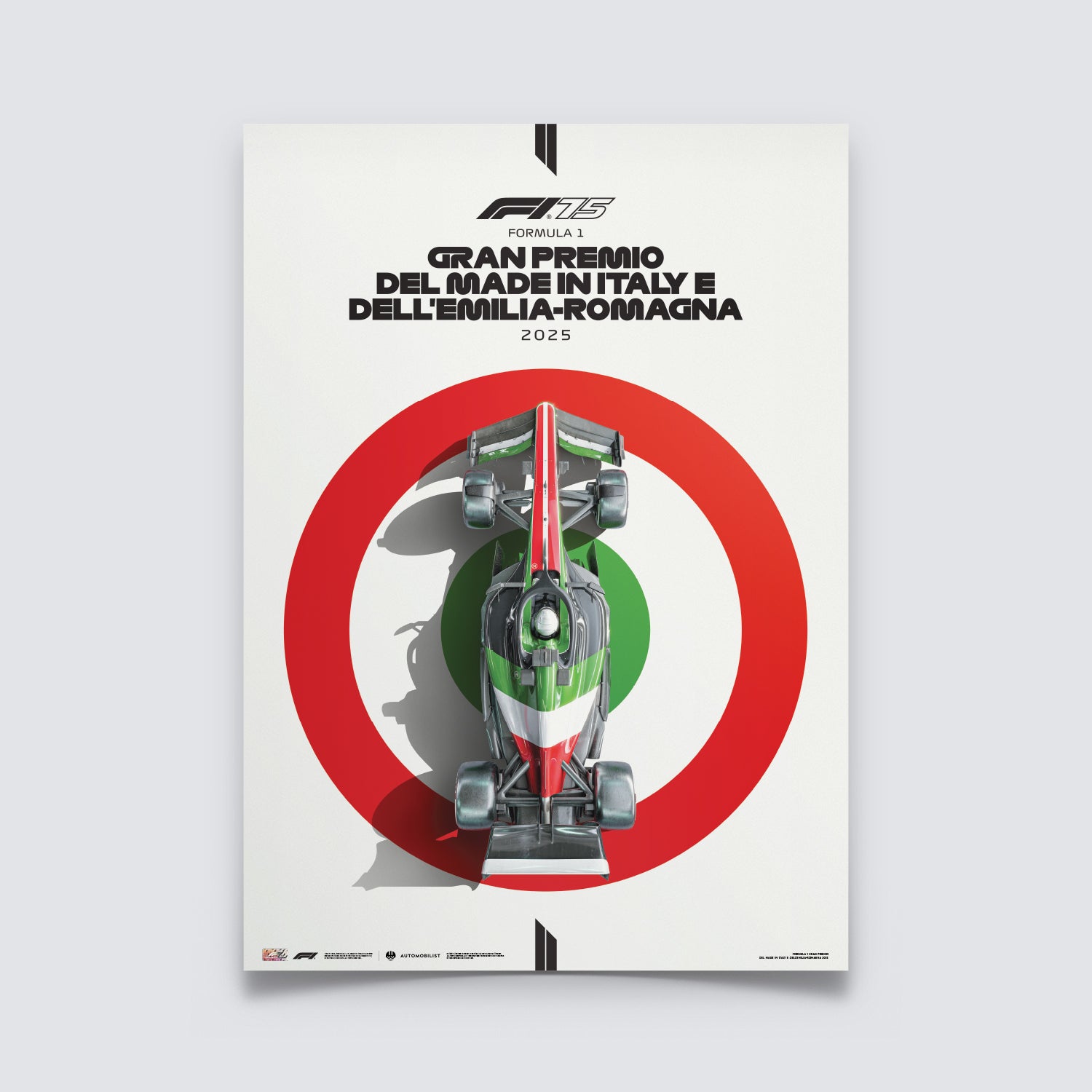 FORMULA 1 GRAN PREMIO DELL'EMILIA ROMAGNA 2025 | Official Event Poster ...