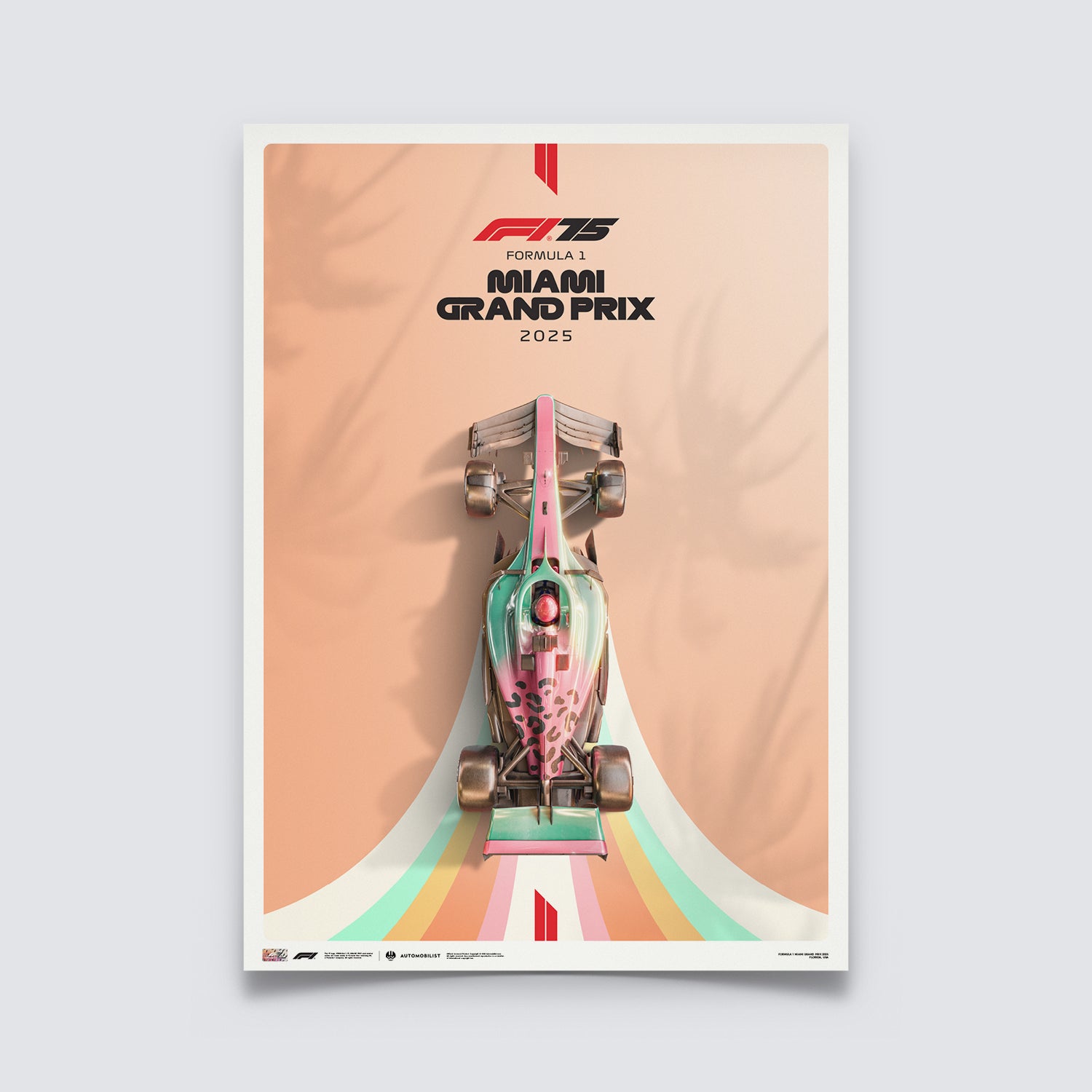 FORMULA 1 MIAMI GRAND PRIX 2025 | Official Event Poster | Automobilist