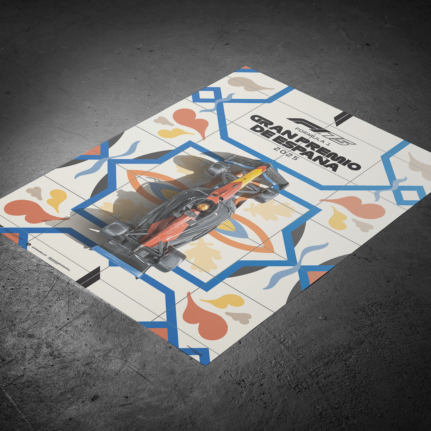 FORMULA 1 GRAN PREMIO DE ESPAÑA 2025 | Official Event Poster | Automobilist