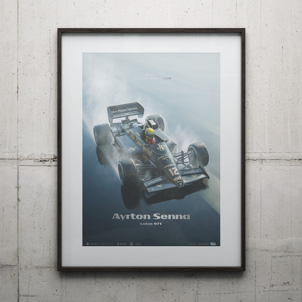 Ayrton Senna | 1985 Rainmaster 35th Anniversary Estoril Silver ...