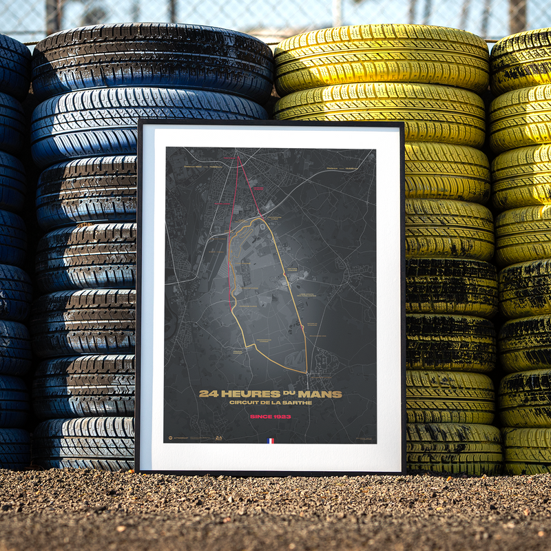 L’Évolution du Circuit | Collector's Edition 24h Le Mans Poster ...