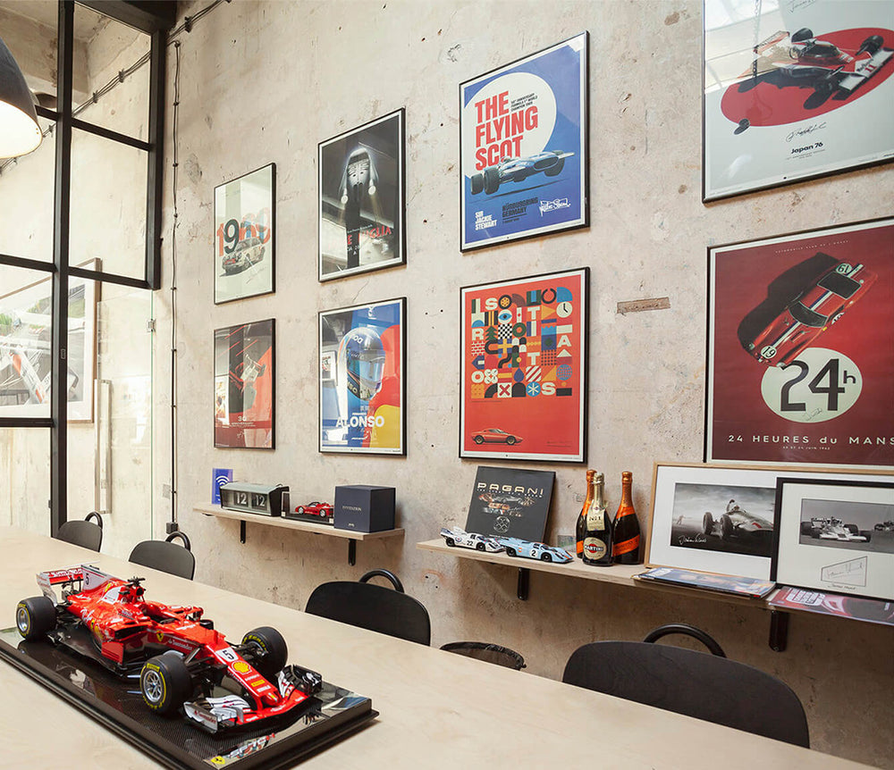 Poster Frame | Black Wood | 50 x 70 cm | Automobilist