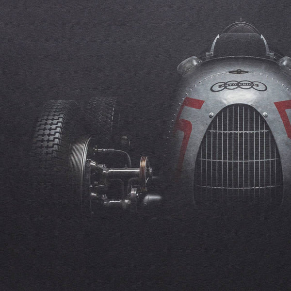 Auto Union Type C | 1937 Silver | Auto Union Poster | Automobilist