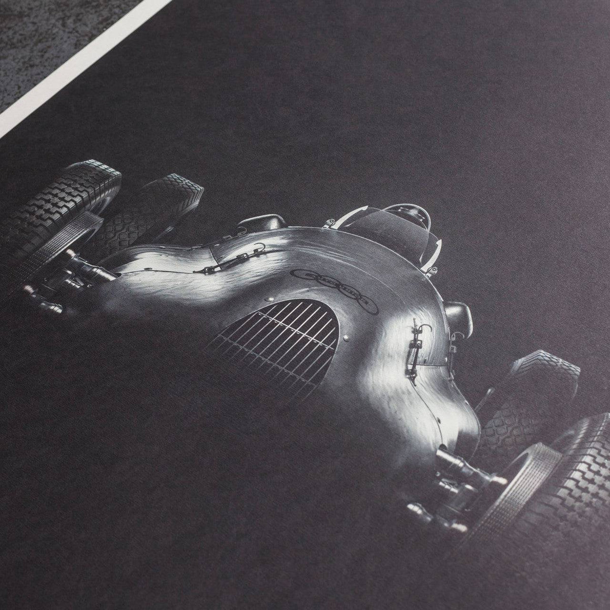 Auto Union Type D | 1939 Silver | Auto Union Poster | Automobilist