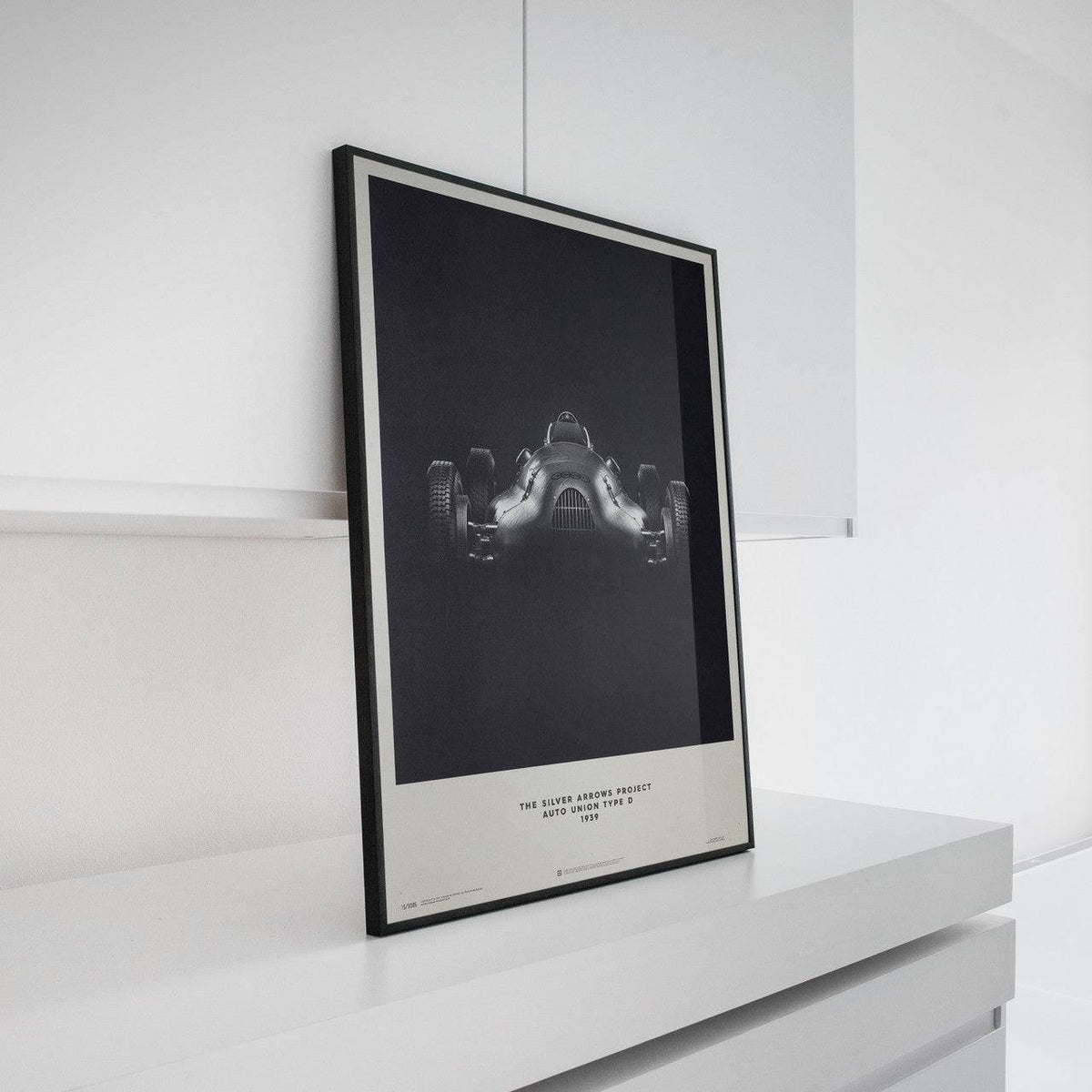 Auto Union Type D | 1939 Silver | Auto Union Poster | Automobilist