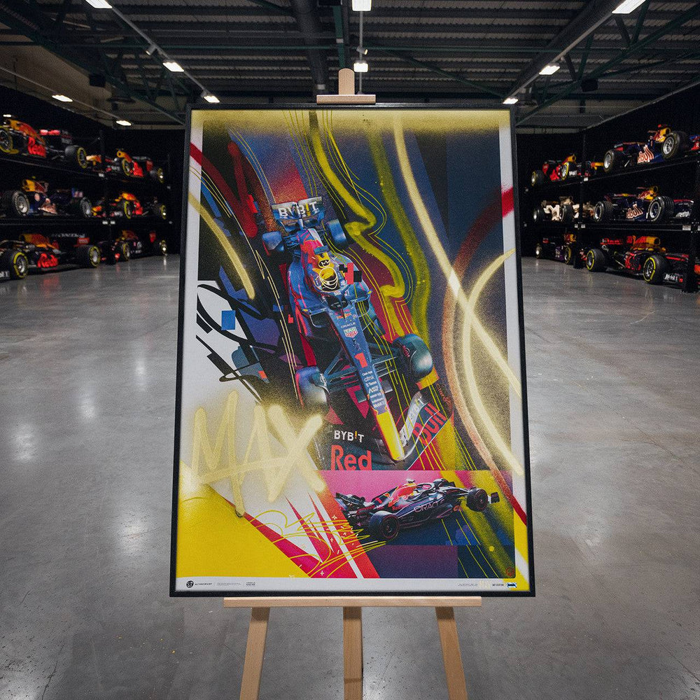 Max Verstappen | 2022 Art to the Max | Art Edition #11/25 Oracle Red ...