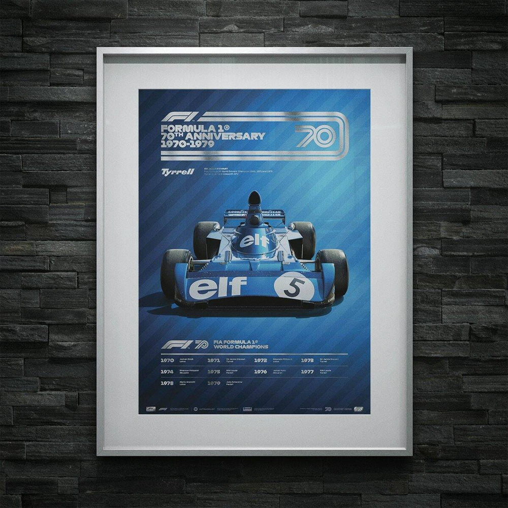 FORMULA 1® DECADES 70s Tyrrell Collector's Edition Unique #s | Automobilist