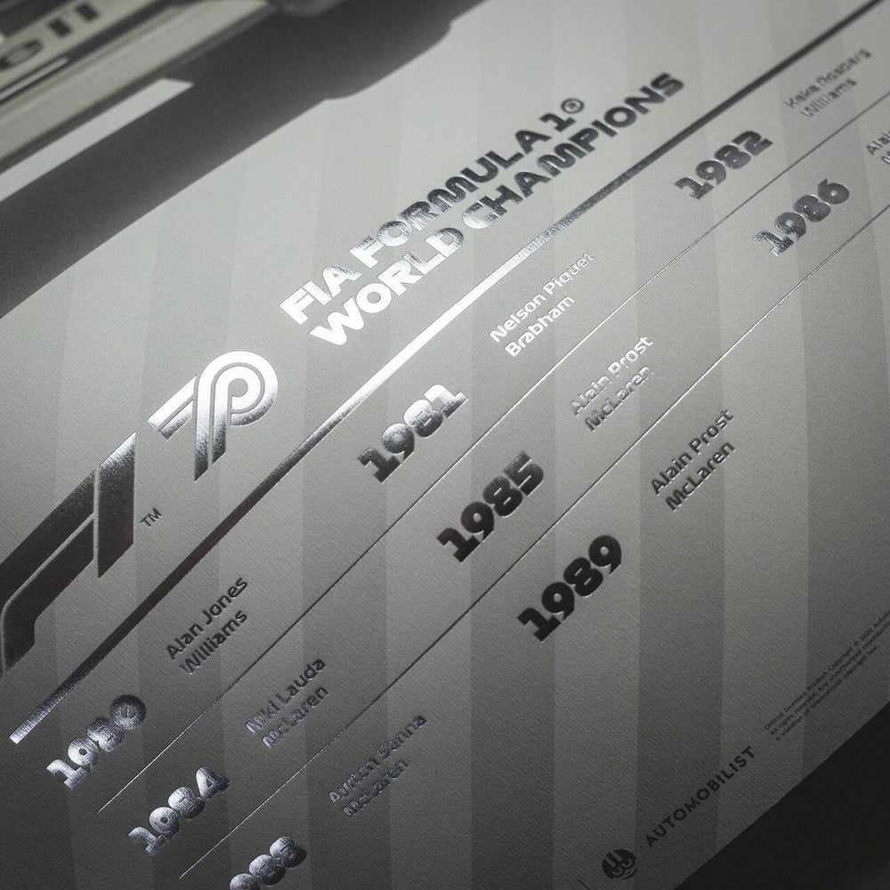 Formula 1® Decades | McLaren 1980s | Collector's Edition | Unique ...