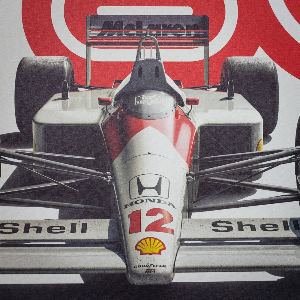 Formula 1® Decades | McLaren 1980s | Unique Numbers Poster | Automobilist