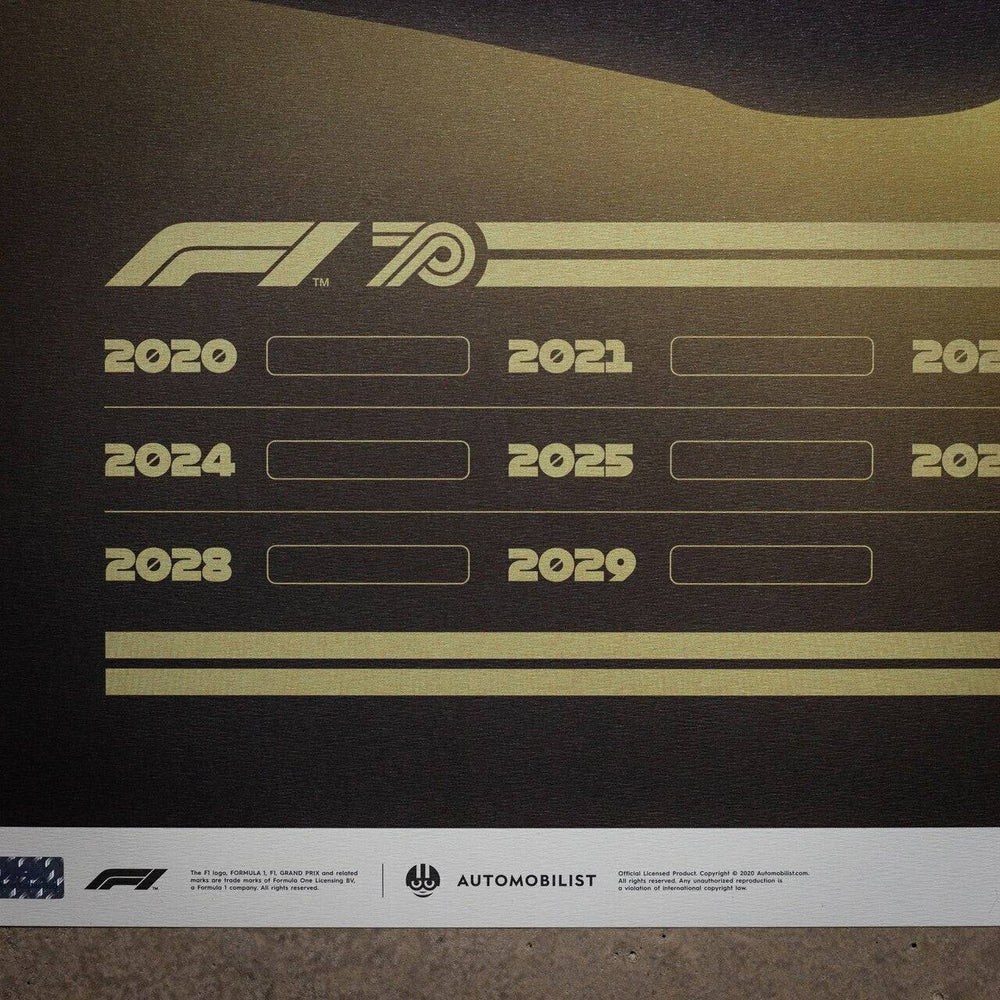 Formula 1® Decades | The Future Lies Ahead 2020s | Unique Numbers ...
