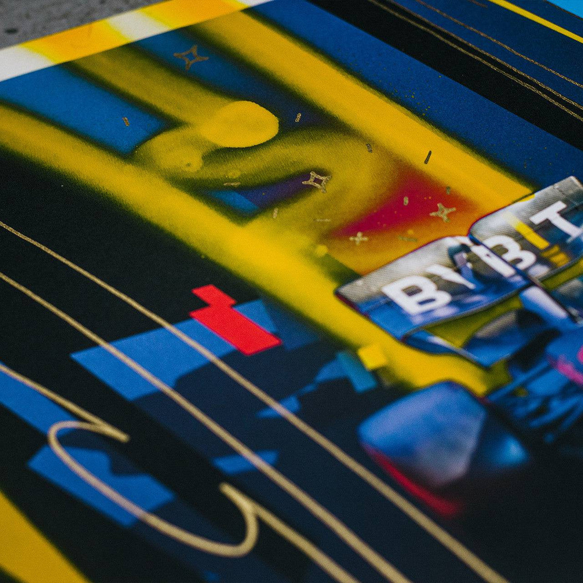 Max Verstappen | 2022 Art to the Max | Art Edition #22/25 Oracle Red ...