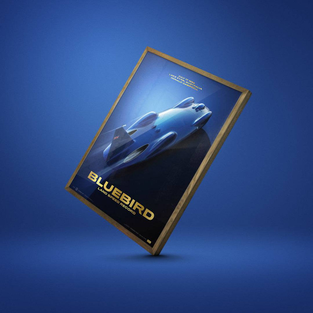 Bluebird | 1964 Donald Campbell | Collector's Edition Poster | Automobilist