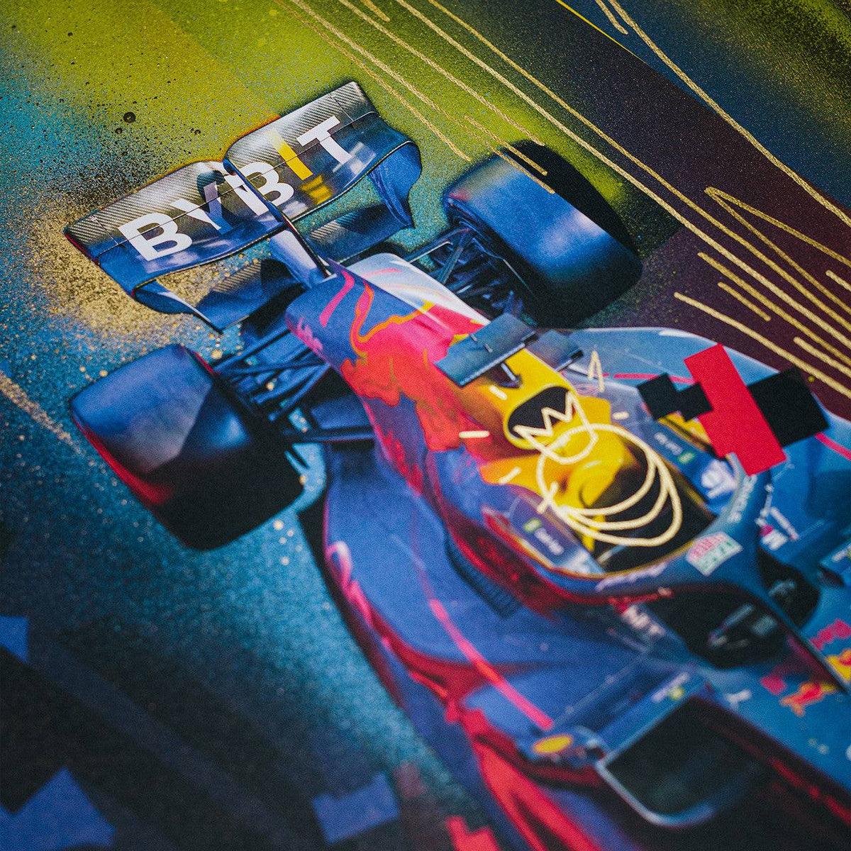 Oracle Red Bull Racing - Max Verstappen - Art to the Max - 2022 | Art ...